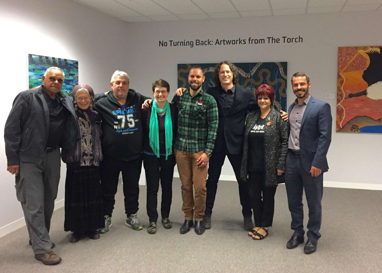 Launch of No Turning Back artworks from The Torch | The Torch