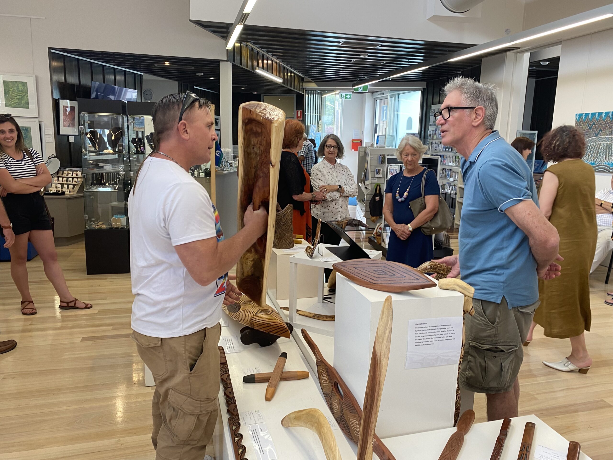 Artist Daniel Church opens his own exhibition in Wonthaggi | The Torch